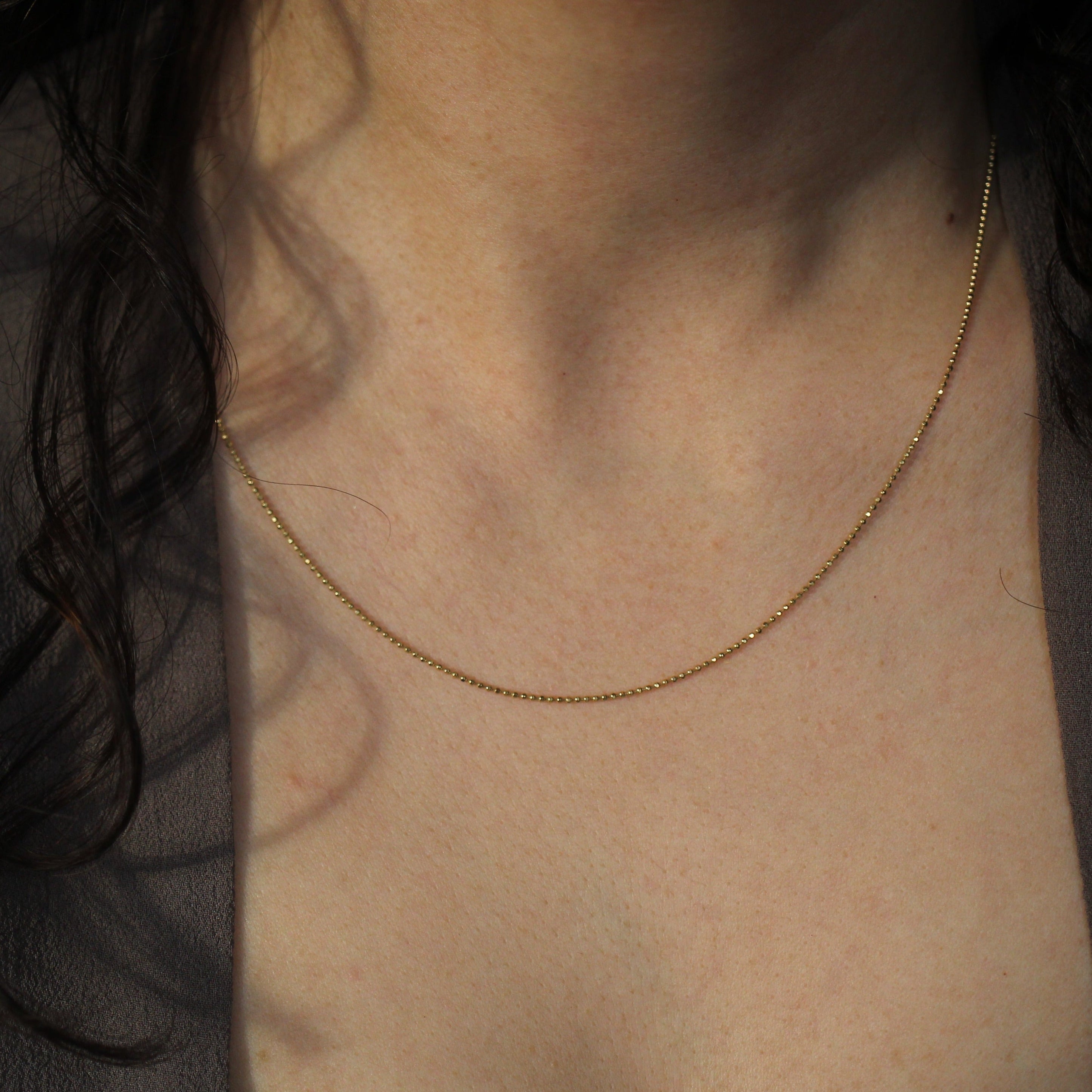 Diamond Cut Gold Bead Chain Designs | Steorras